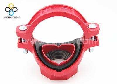 China CCC FM UL Good quality Mechanical tee S Ductile iron grooved fittings for sale