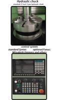 China Robust CNC Vertical Lathe Machine Precise 600mm Turning Range for sale