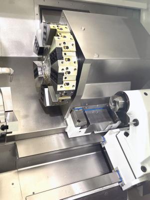 China 800-1100mm CNC Turn Mill Machine Single Spindle Hard Rail Precision Lathe With Tailstock for sale