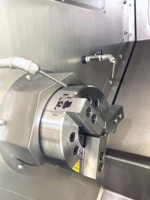 China Precision Dual Spindle Lathe For Large Size Long Shaft Machining for sale