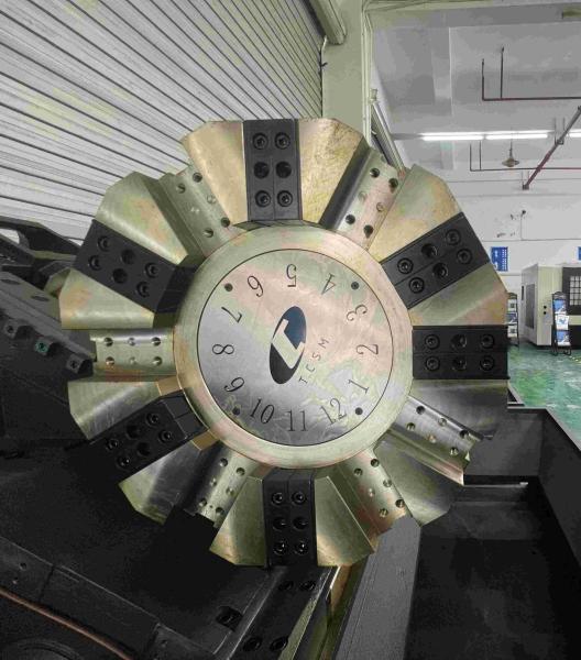 Quality High Speed 5030S Slant Bed CNC Lathe 4500RPM 12T Turret 3.6T Structure for sale