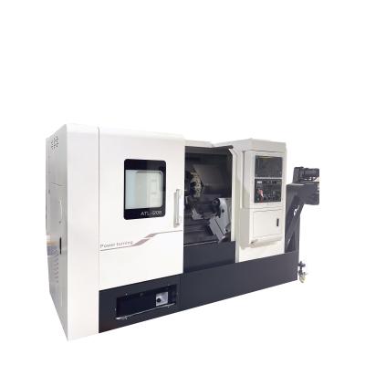 Compact and Versatile CNC Lathe with Programmable Tailstock and Hardened Guideways