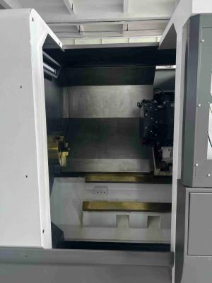 China 400mm Z-Axis CNC Turning Machine AT-208 - 12 Tool Stations & Programmable Tailstock for sale