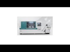 Slant Bed Double Servo Turret Lathe Double Head CNC Lathe Automatic Turning Machine