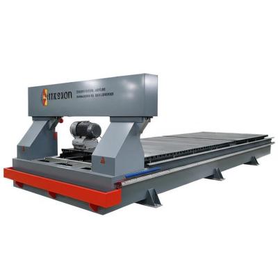 China Precision CNC Bridge Cutting Equipment with C Axis Stroke ±365 and 26 Kw Total Power for Maximum Cutting Size 3200×2000X50 for sale
