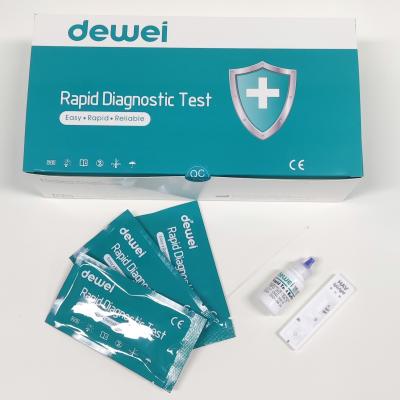Cina Corredo rapido del test diagnostico dell'antigene della prova di flusso laterale medico della cassetta HAV in vendita