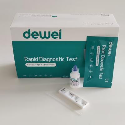 Cina Malaria P.F/plasmodium vivax di Pan Diagnostics Cassette Test Plasmodium Falciparum in vendita