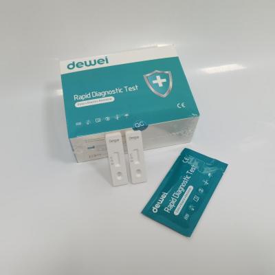 Cina Chikungunya Virus ChikV IgG IgM Rapid Test Kit Tipo di cassetta Rilevamento qualitativo in vendita