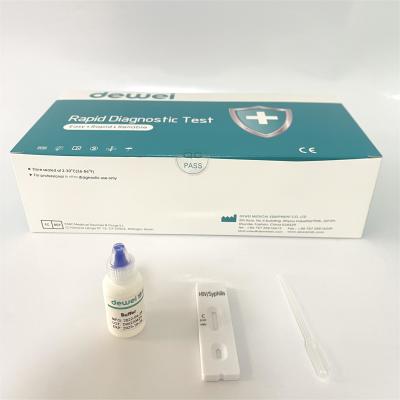 China Do cartão rápido do antígeno da dengue NS1 de Kit Whole Blood Serum Plasma do teste da gaveta teste de fluxo lateral à venda
