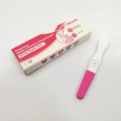 中国 尿HCG急速なテスト キットのためのステップ デジタル1つのストリップ/カセット/半ばのフォーマット 販売のため