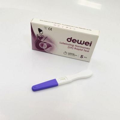 Cina Corredo di Kit Cassette Midstream Home Use della prova degli ormoni di Luteinzing di Kit Urine della prova rapida del LH singolo in vendita