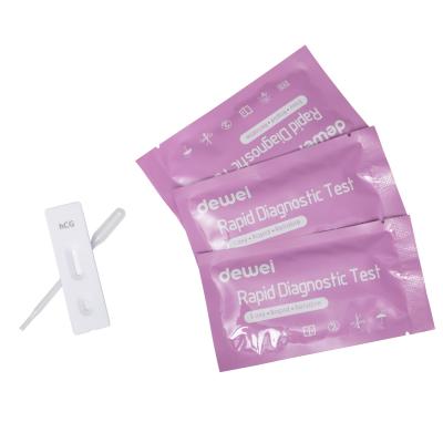 China Gonadotropina coriônica de Kit Diagnostic Kit For Human do teste rápido da urina HCG à venda