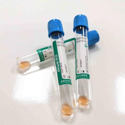 Cina Tubi della raccolta del campione di sangue/norma senza cellula del CE di iso della metropolitana della raccolta del sangue del DNA in vendita