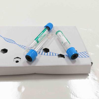 Cina Tubi della raccolta del campione di sangue/norma senza cellula del CE di iso della metropolitana della raccolta del sangue del DNA in vendita