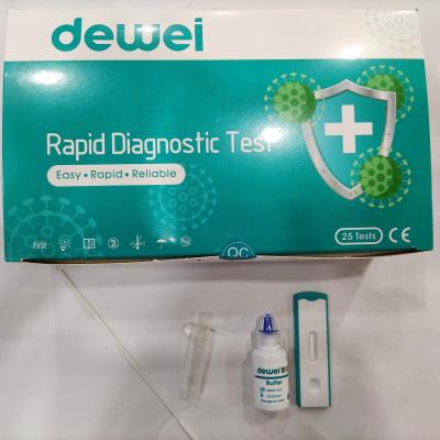 Cina 15mins prova rapida Kit Self Test Professional Use dell'antigene di Covid POCT Covid-19 2019-NCoV di punto della lettura uno in vendita