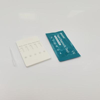Cina Sangue 5 del plasma del siero della prova di pannello di epatite B della cassetta intero in 1 pannello di prova combinato di HBV in vendita