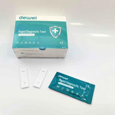 Cina Corredo rapido Hep di rilevazione della prova dell'anticorpo della busta di Kit Hepatitis B della prova della cassetta B in vendita
