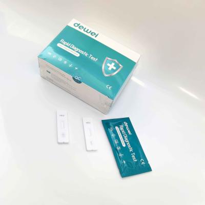 China HEV IgM Rapid Diagnostic Kit 10 Mins Serum Plasma Specimen Hepatitis E Virus Test Strip for sale