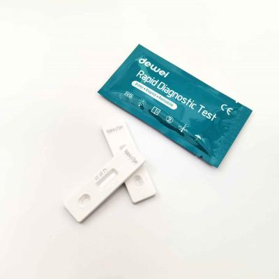Cina Malaria P.F/plasmodium vivax di Pan Diagnostics Cassette Test Plasmodium Falciparum in vendita
