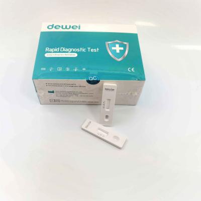 Cina Malaria P.F/plasmodium vivax di Pan Diagnostics Cassette Test Plasmodium Falciparum in vendita