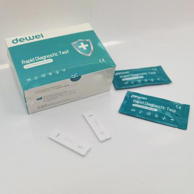Cina Cassetta rapida della prova di punto di H-FABP uno 10 minuti per gli AMI acuti di infarto miocardico in vendita