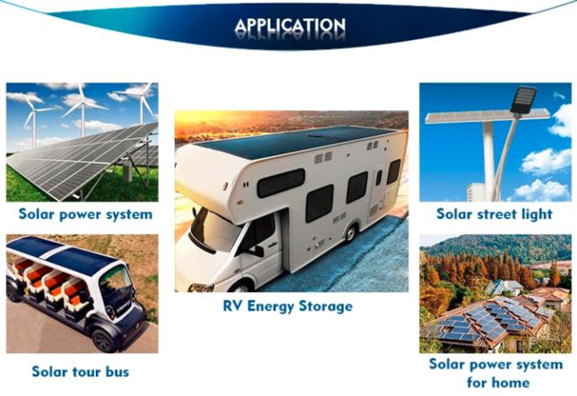 3.2V επαναφορτιζόμενες Prismatic ηλεκτρικές οχήματα/AGV/rv μπαταρίες 4 ηλιακής ενέργειας LFP βαρκών