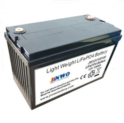China Bateria do fosfato do ferro do lítio de LiFePO4 12V 100Ah, bateria LiFePO4 para o rv, solar de pouco peso, marinho, e a Fora-grade à venda