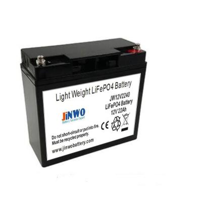 Cina Solar LED Light Lithium Lifepo4 Battery 12v 20ah in vendita