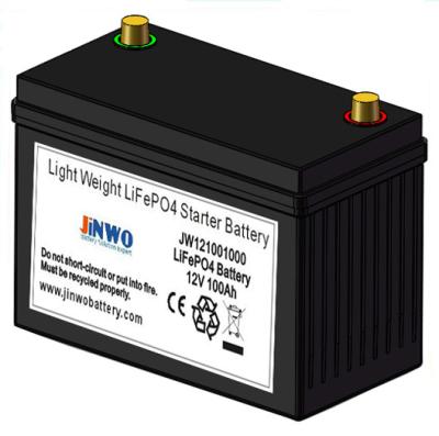 Cina BMS 1000 Cranking Amps 12V 100Ah Lithium Ion Car Starting Battery in vendita