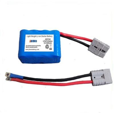 Cina Ultra batteria di inizio LiFePO4 del motociclo 12V 5Ah 4S2P 26650 della luce in vendita