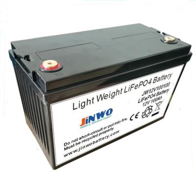 Cina Batteria elettrica del motore della barca di Marine Trailer Yacht Lifepo 4 12v 100ah in vendita