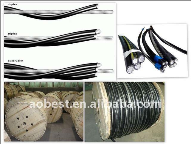 Factory Direct 10KV ABC AERIAL BUNDLE Cable overhead cable 150 mm2