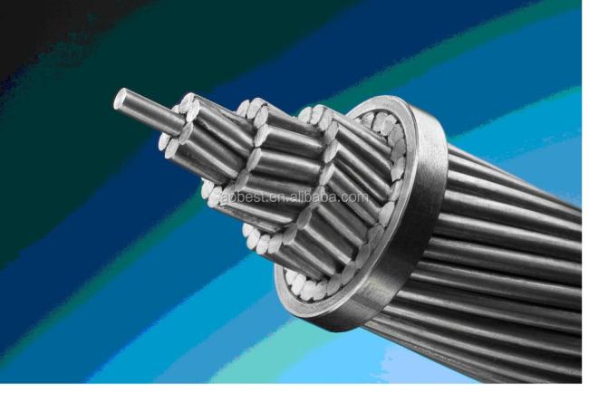 Bare conductor ACSR AWG 4/0 Penguin aluminum conductor