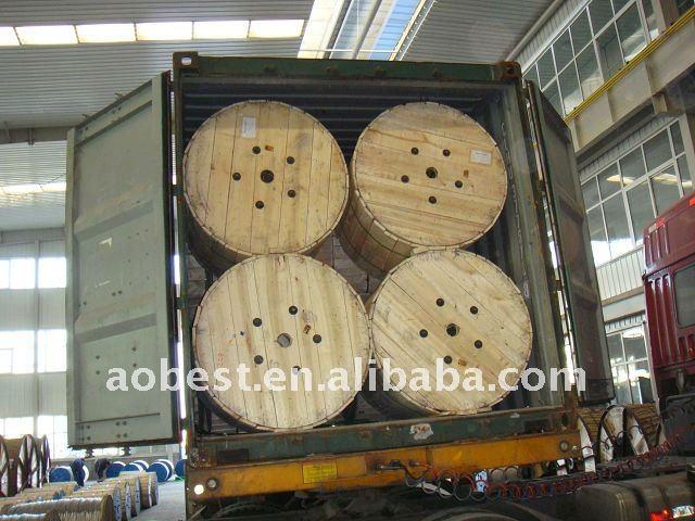 Top quality ABC cable duplex 6 awg with bare messenger