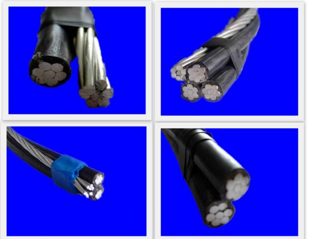 Low Voltage ASTM standard Overhead aerial ABC cable 50 mm2