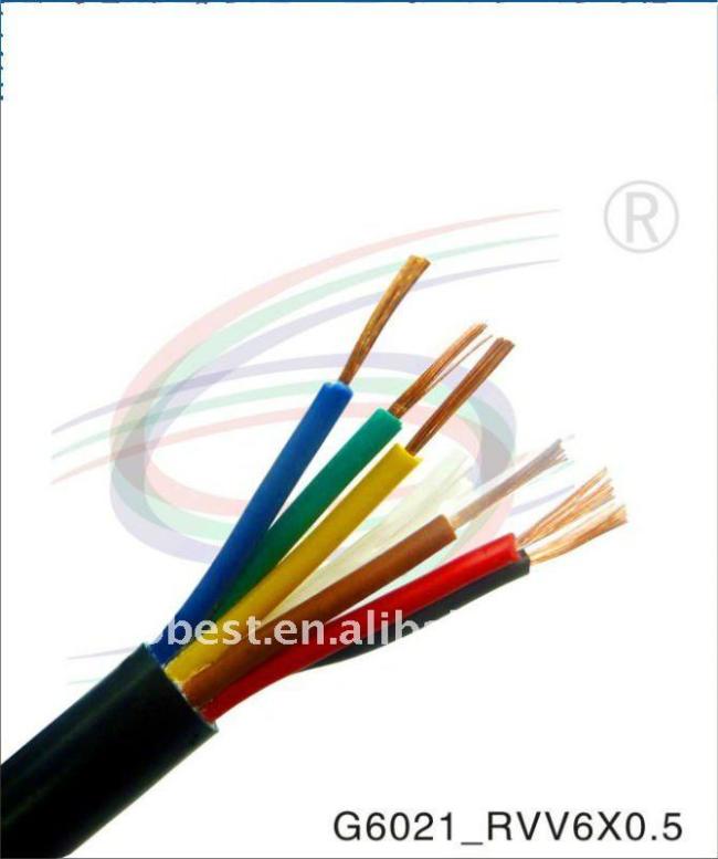 CHINA best selling H03VV-F pvc insulated pvc sheathed multicore cable