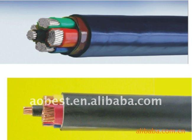 IEC 60502 Xlpe Insulated Power Cable Underground Armoured Cable Three Phase Cable 70mm 2 Bare Copper