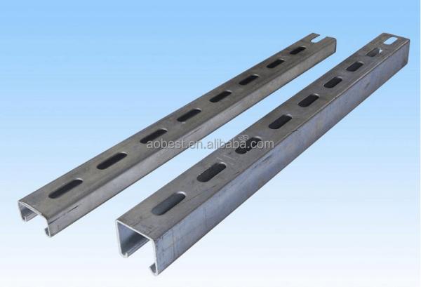 Quality Galvanized Steel Uni Strut Channel with 41mm Width and Max. Working Load of for sale