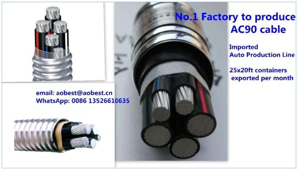 Quality Canada Aluminum alloy conductor ACWU90 cable for sale