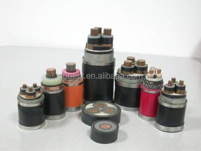 China CU2, HEPR,CTS, PE, Double steel armouring, PE 3kV, 6kV, 10kV, 15kV, 20kV, 30kV, 45 kV. Single core cable or three core cables for sale
