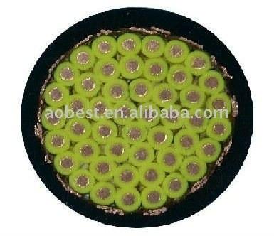 China KVVP2 control cable with copper core cooper wire braided for sale