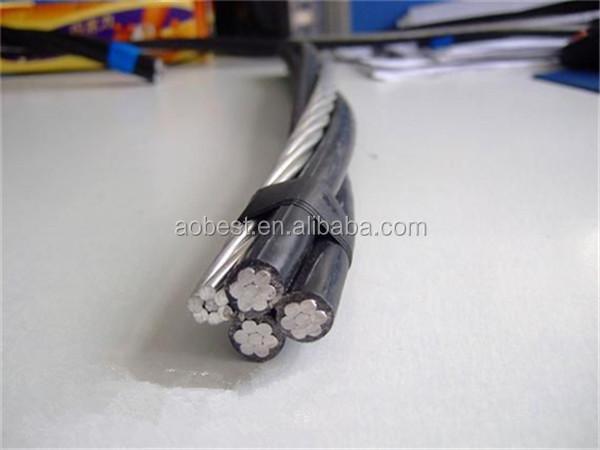 Quality Professional Rating Voltage 0.6/1 KV Quadruplex ABC Cable 70 mm2 for sale