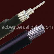 Quality Zhengzhou quadruplex service drop cable 2 awg for South America for sale