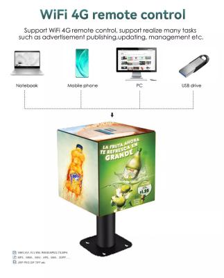 Cina evento all'aperto principale cubo magico leggero del Governo P2.5 del quadrato di pubblicità di Rgb dello schermo di visualizzazione in vendita
