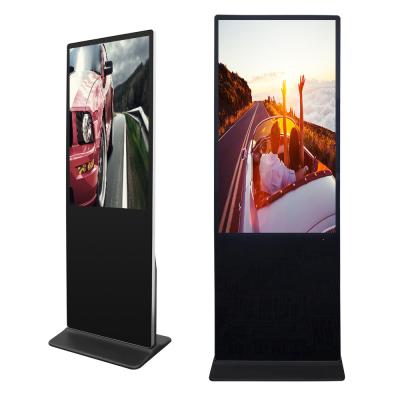 Cina Pavimento a 65 pollici che sta il quadro comandi dell'affissione a cristalli liquidi di Android dell'ingresso dell'hotel del contrassegno di Digital in vendita
