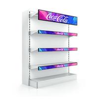 China 46.6 Inch Bar Stretched lcd display panel Shelf Edge Lcd Display for sale