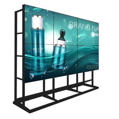 Cina pubblicità commerciale a 46 pollici antiurto d'impionbatura della visualizzazione dell'affissione a cristalli liquidi dell'incastonatura esile di 3.5mm in vendita