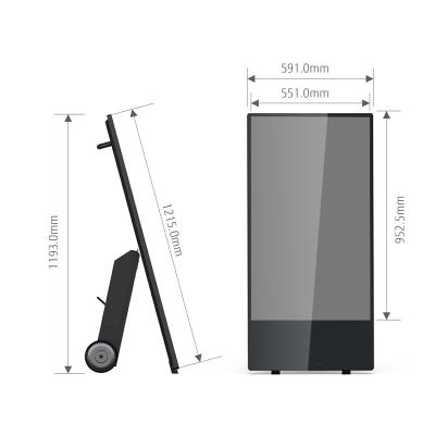 Cina Il contrassegno all'aperto commerciale portatile di Digital visualizza IP65 mobile 43