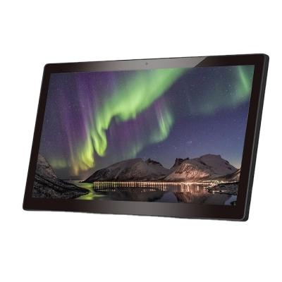China 15.6 inch wall mount lcd digital signage Tablet Android interactive WIFI POE Vase 1920x1080 for sale