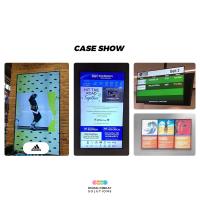 China 50 Inch Slim Wall Mount Frameless Lcd Display Screen Module Tv 450 Nits for sale